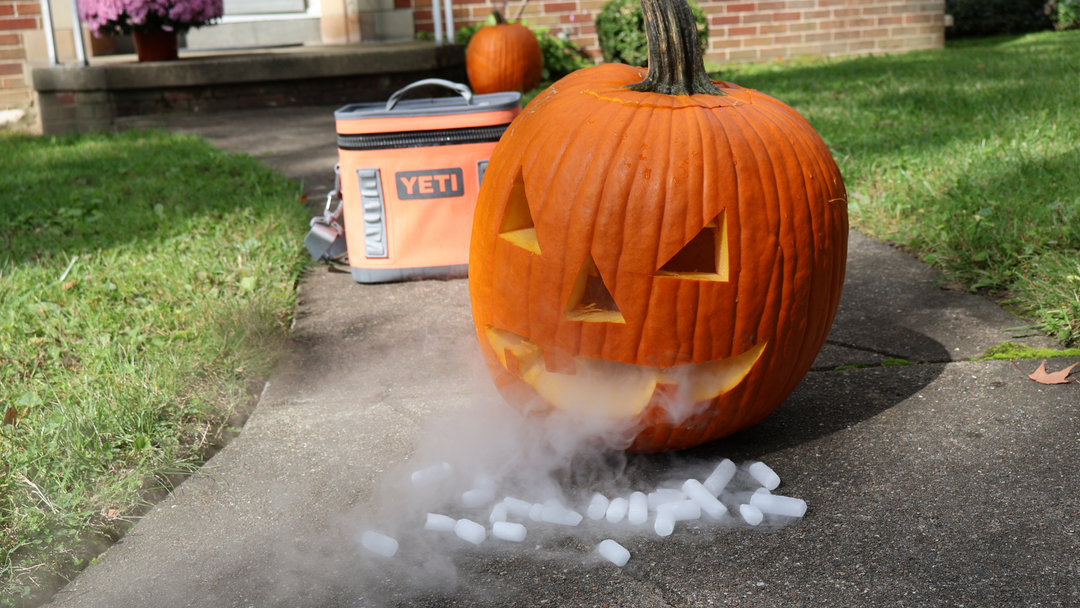 How to use Dry Ice in a Pumpkin – Baker's Dry Ice