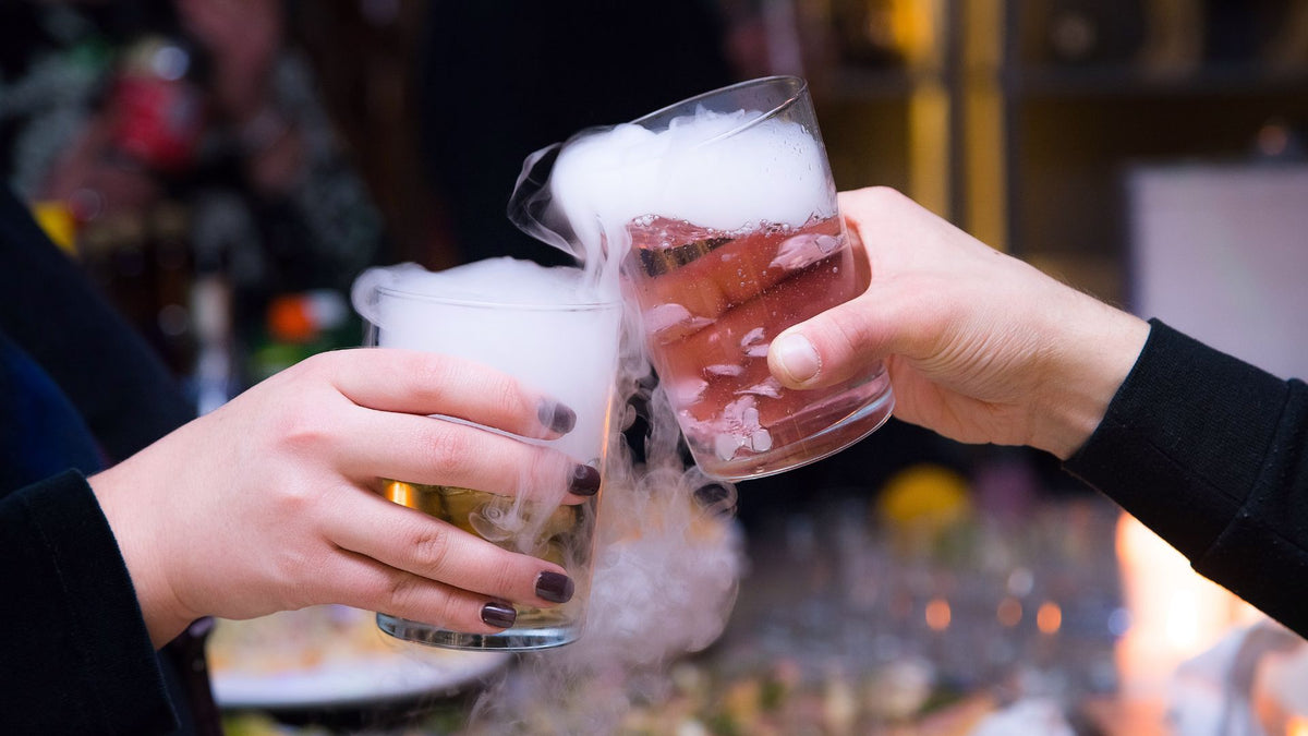 How to Use Dry Ice Pellets in Cocktails – Baker's Dry Ice